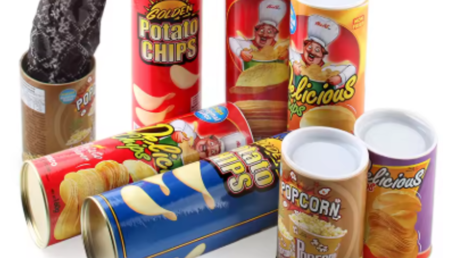 Pranks For Kids TOPINCN Novelty Potato Chip Can Funny Pranks Joke Jump ...